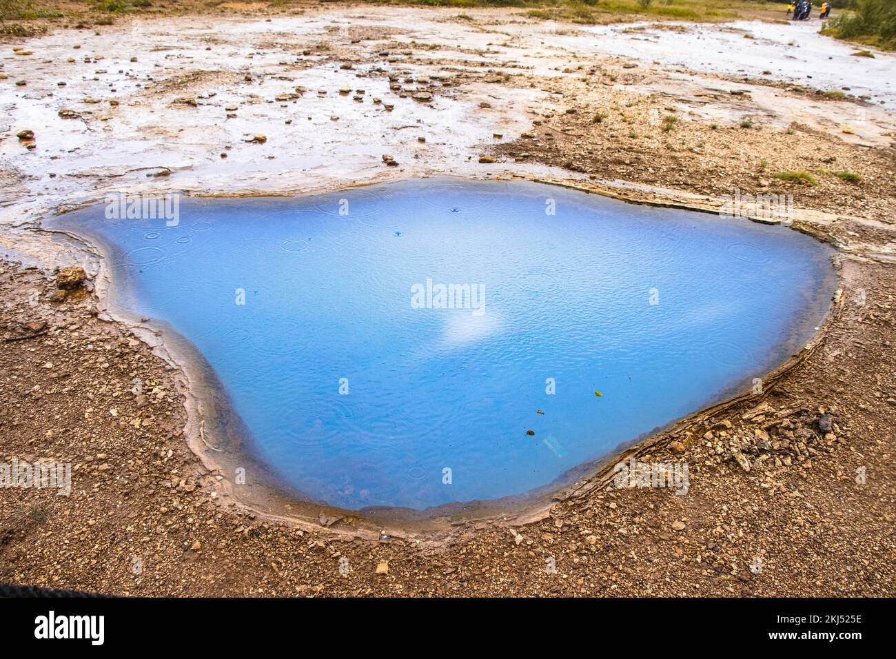 Strokkur and Geysir Geothermal Area in Iceland Stock Photo - Alamy