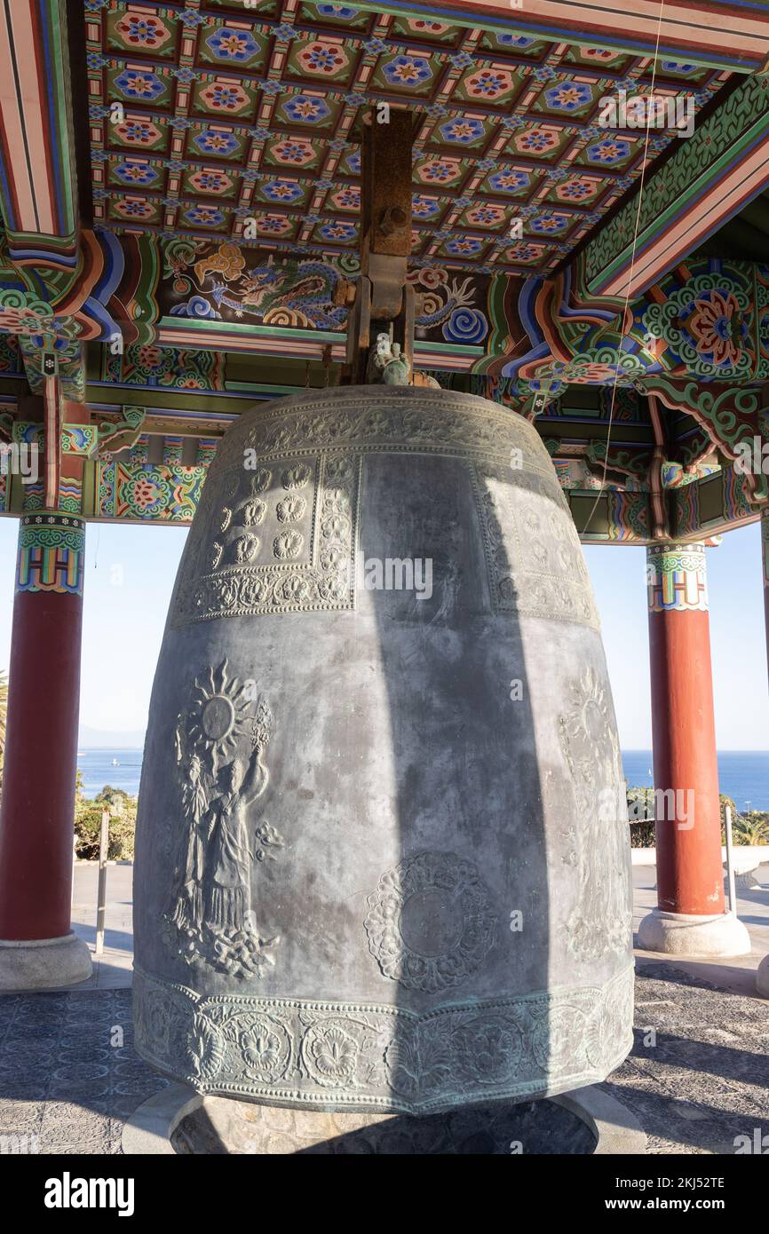 Korean friendship bell in San Pedro California Stock Photo - Alamy