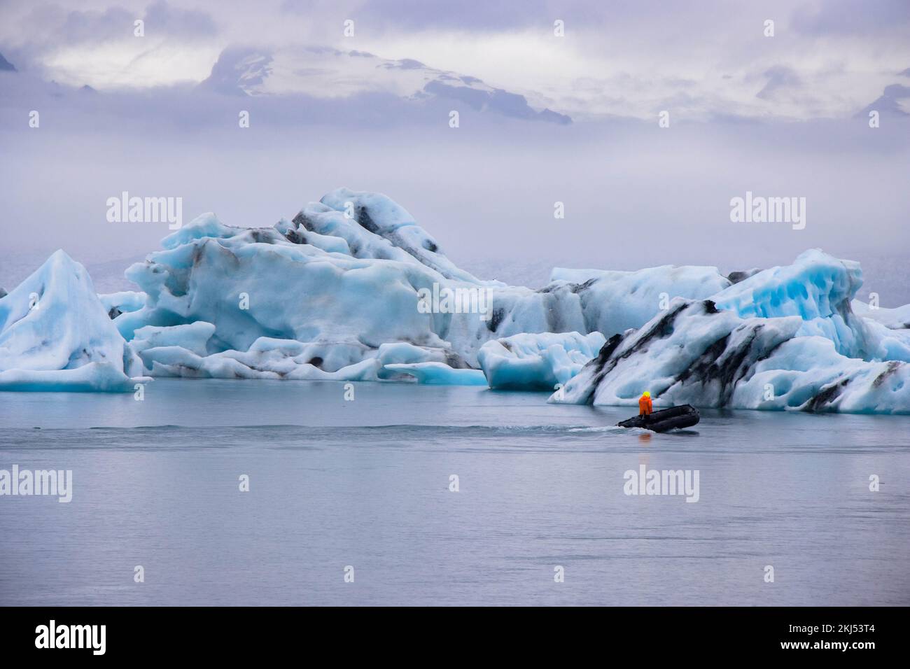 Jokulsarlon Glacier Lagoon Big Floating Icebergs in Jokulsarlon ...