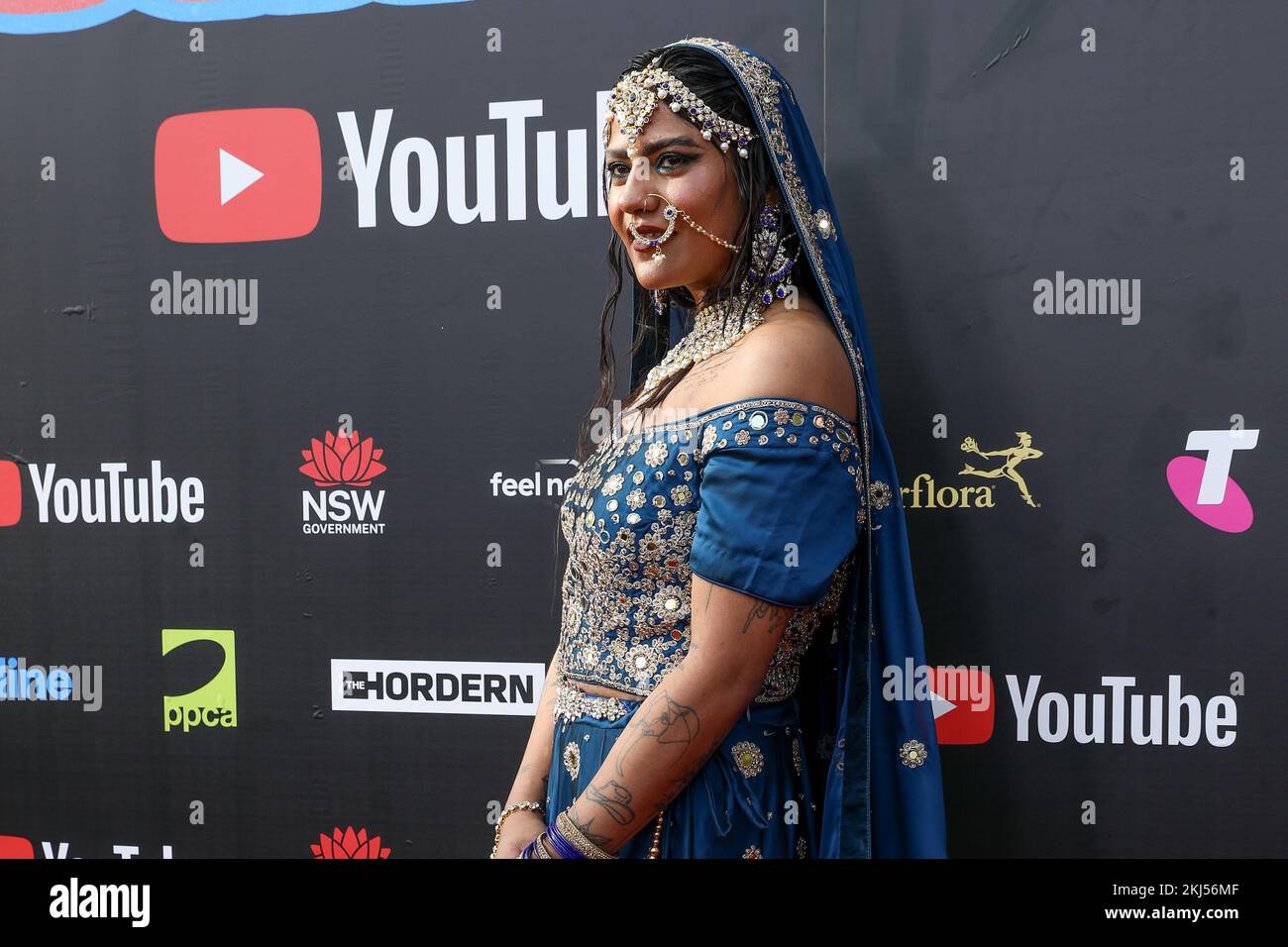 November 24, 2022: CHARLIE COLLINS walking the red carpet at the 36th ...