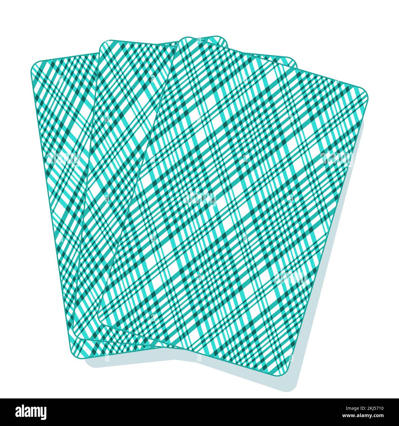 Reverse of playing card Stock Vector Images - Alamy