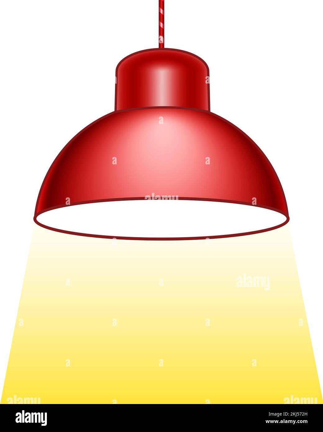 Illustration of a luminous lamp Stock Vector Image & Art - Alamy