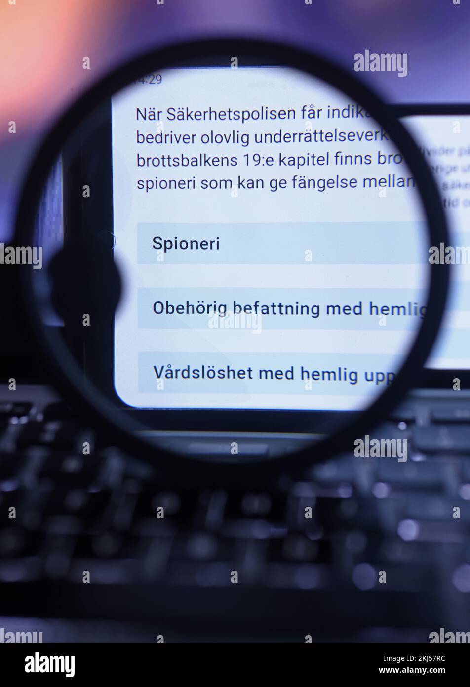 The Swedish Security Service (Swedish: Säkerhetspolisen, SÄPO, is a ...