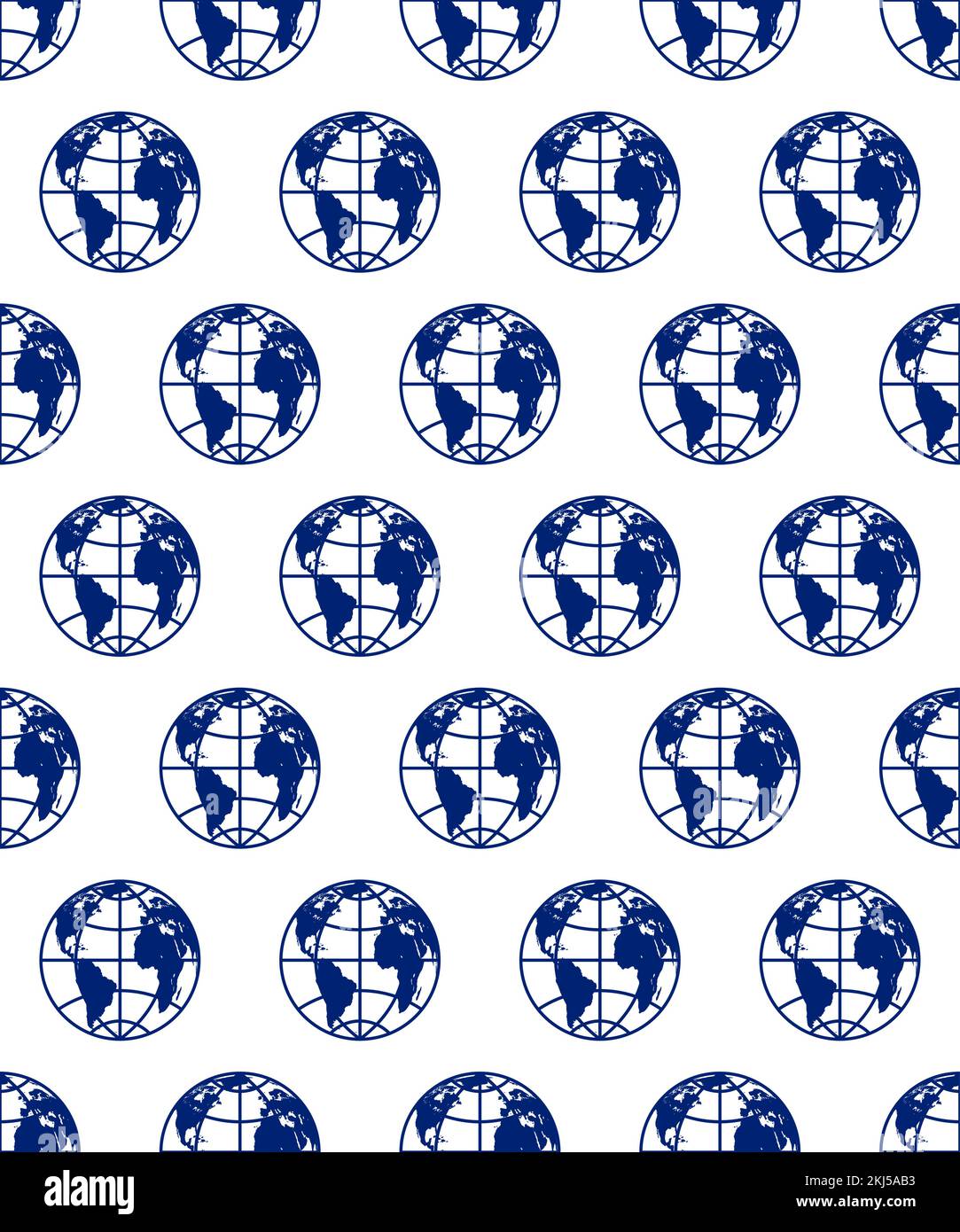 Earth globe icon seamless pattern. Elements of this image furnished by ...
