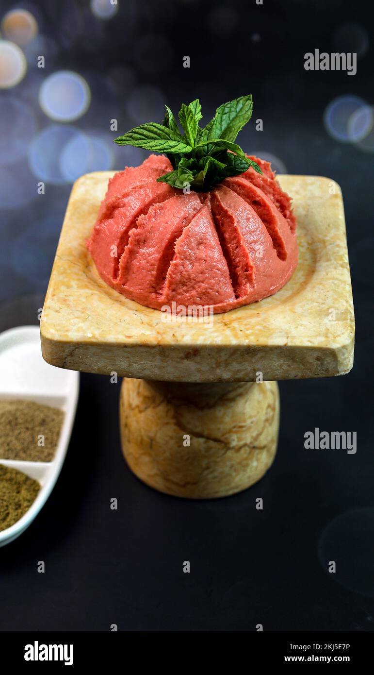 High quality pictures of Lebanese Arabic food Stock Photo - Alamy