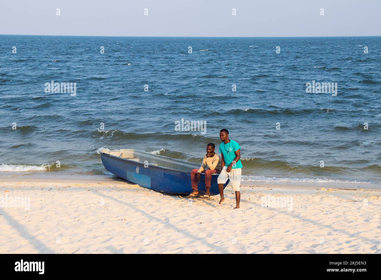 Samfya lake and samfya beach at Bagweulu Lake in luapula, zambia Stock ...