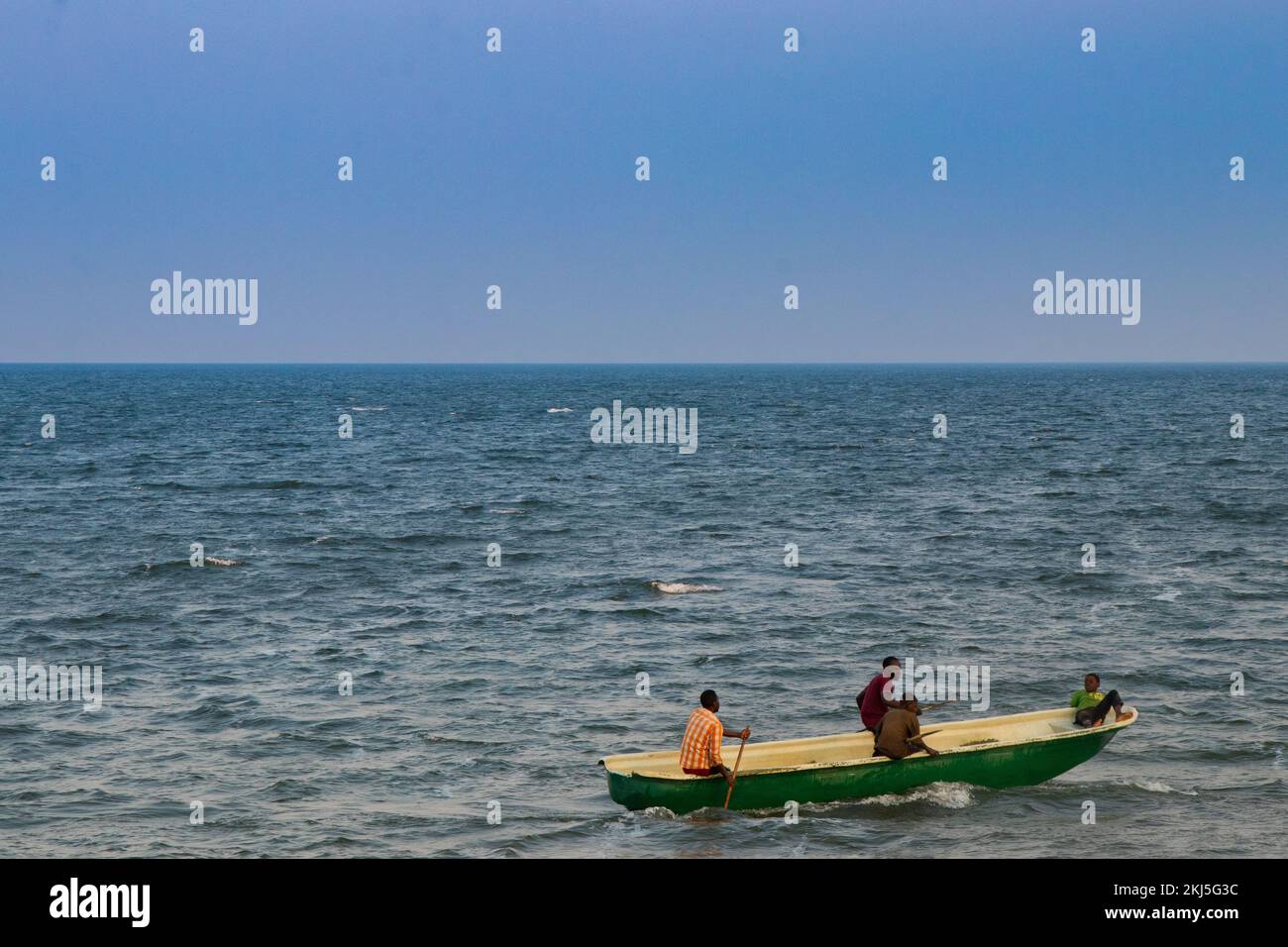 Samfya lake and samfya beach at Bagweulu Lake in luapula, zambia Stock ...