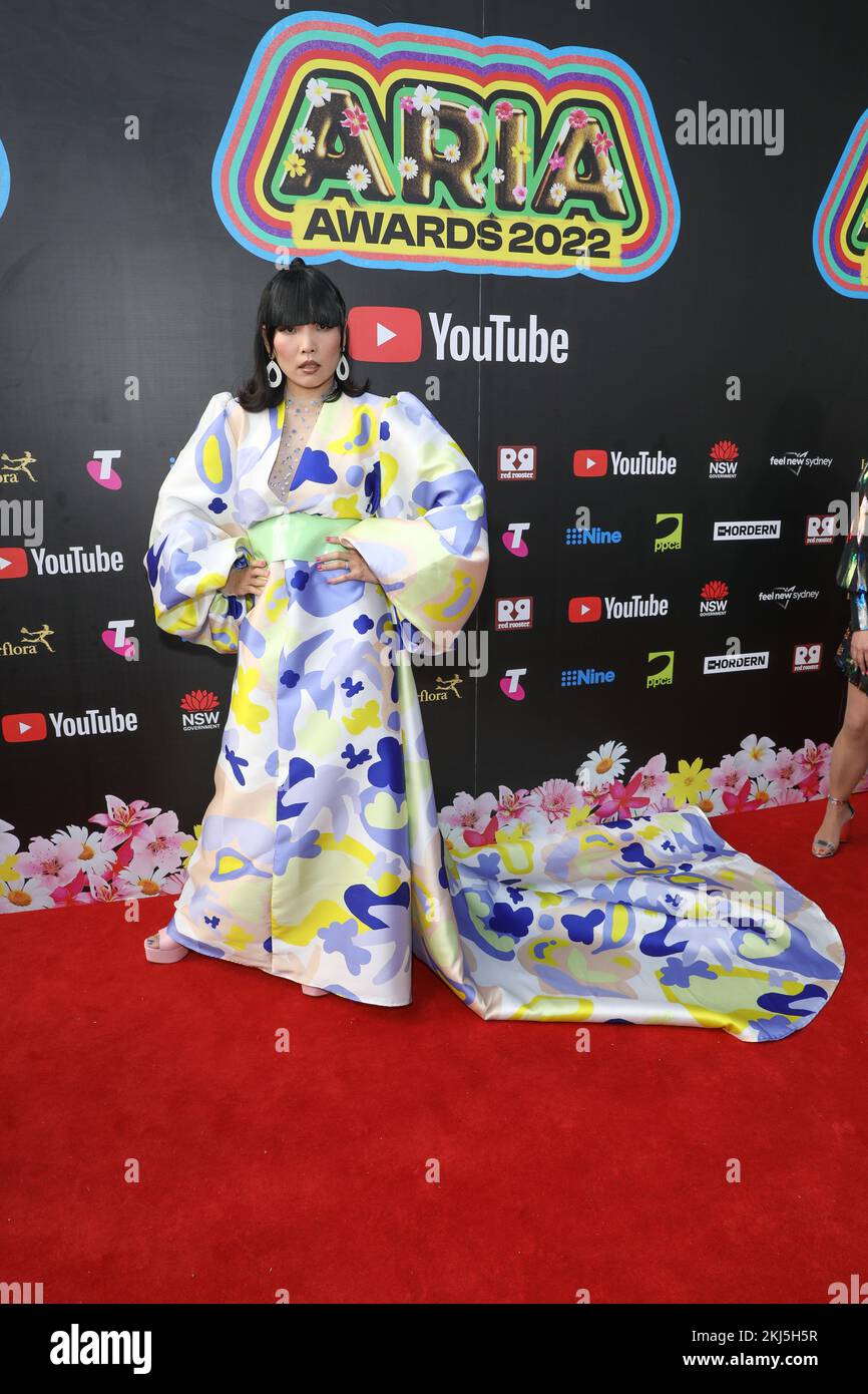 November 24, 2022: DAMI IM walking the red carpet at the 36th Annual ...