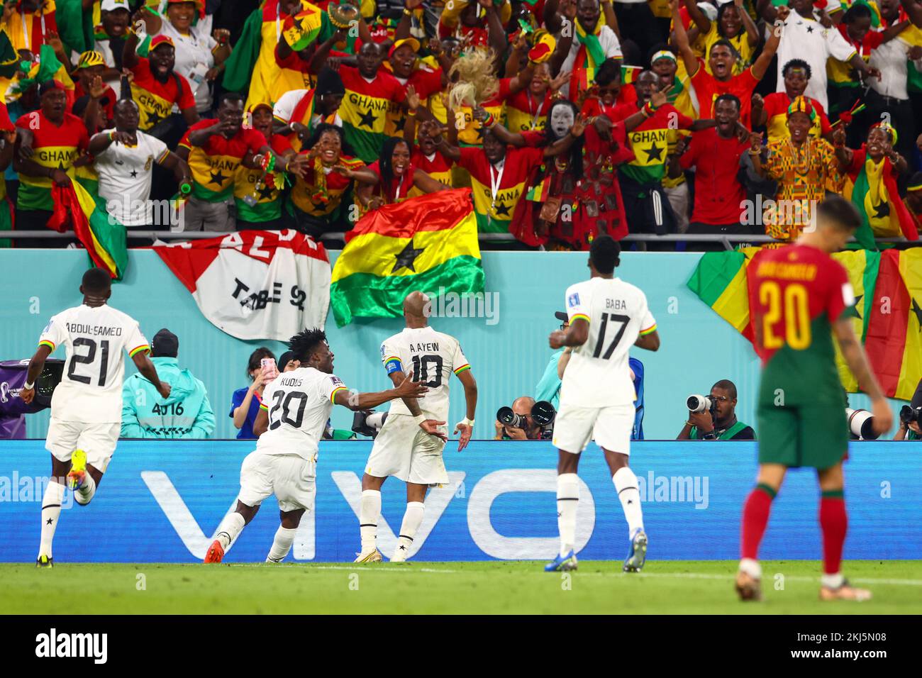 Doha, football, FIFA World Cup 2022, Portugal. 24th Nov, 2022. vs Ghana ...