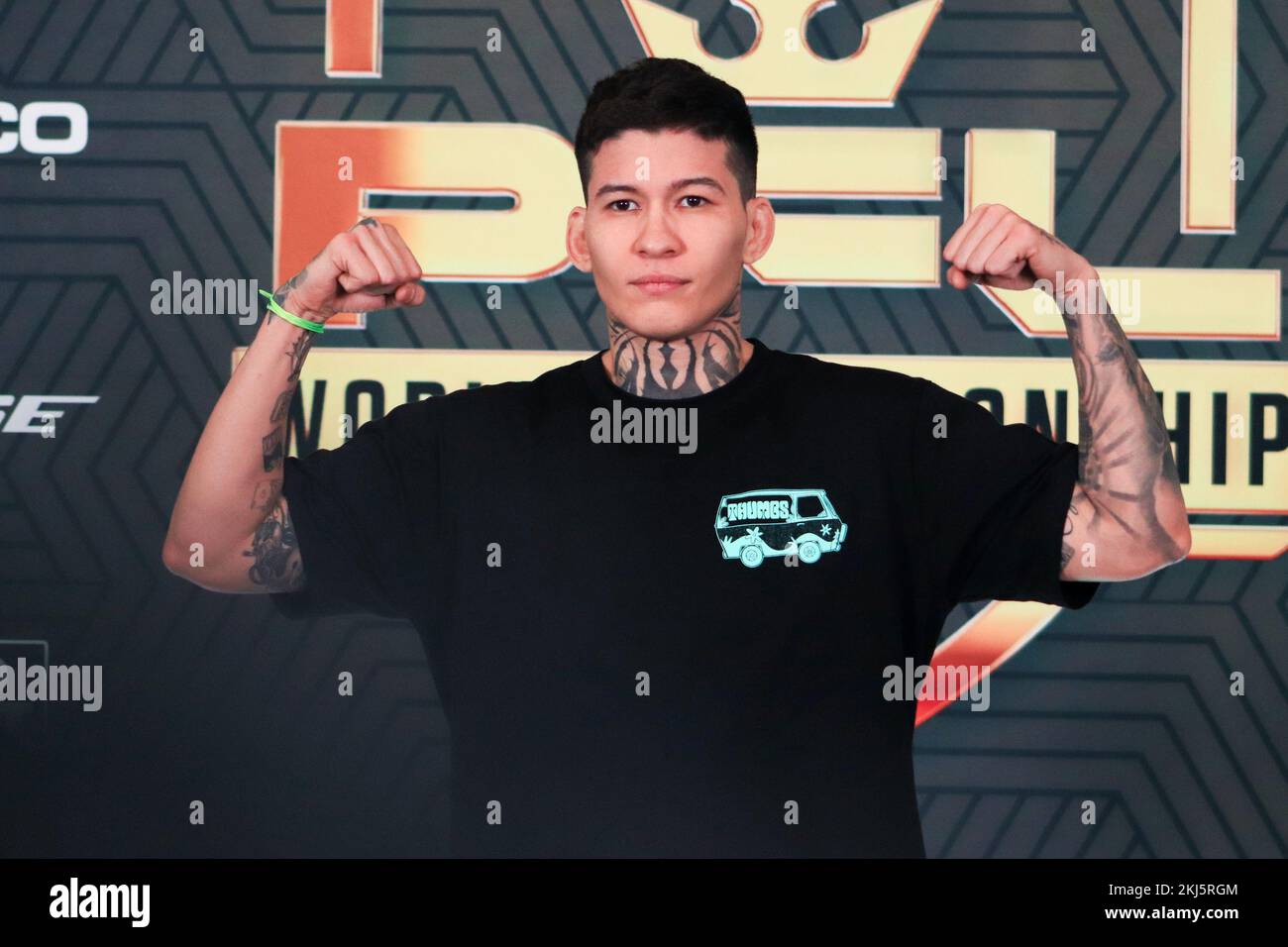 November 24, 2022: NEW YORK, NY - NOVEMBER 24: Larissa Pacheco poses on ...