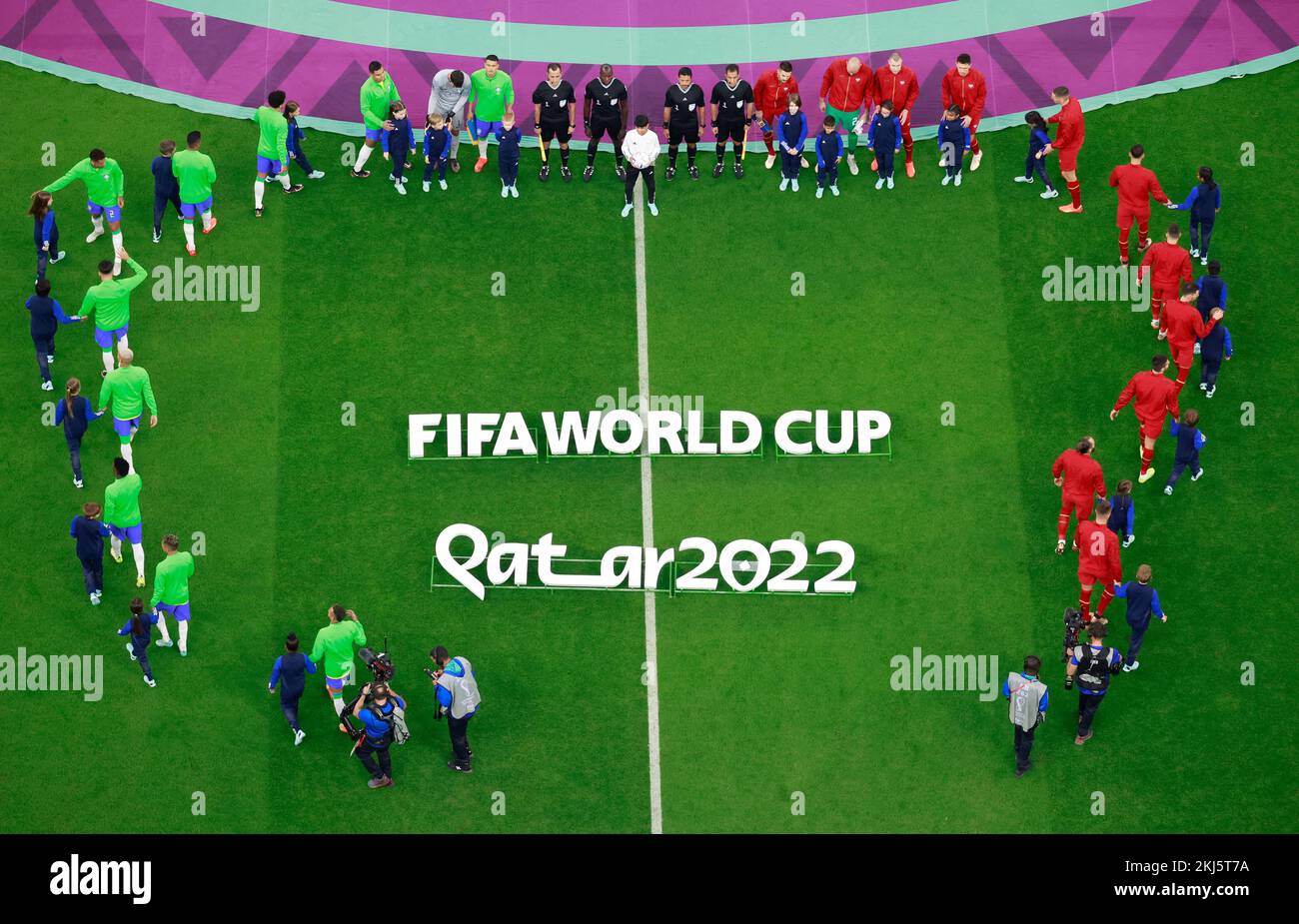 Brazil line up world cup 2022 hi-res stock photography and images - Alamy