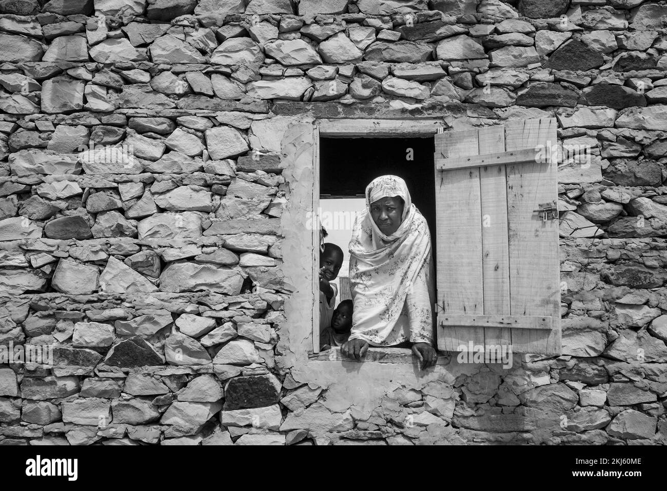 Mauritania, Chinguetti, woman Stock Photo - Alamy