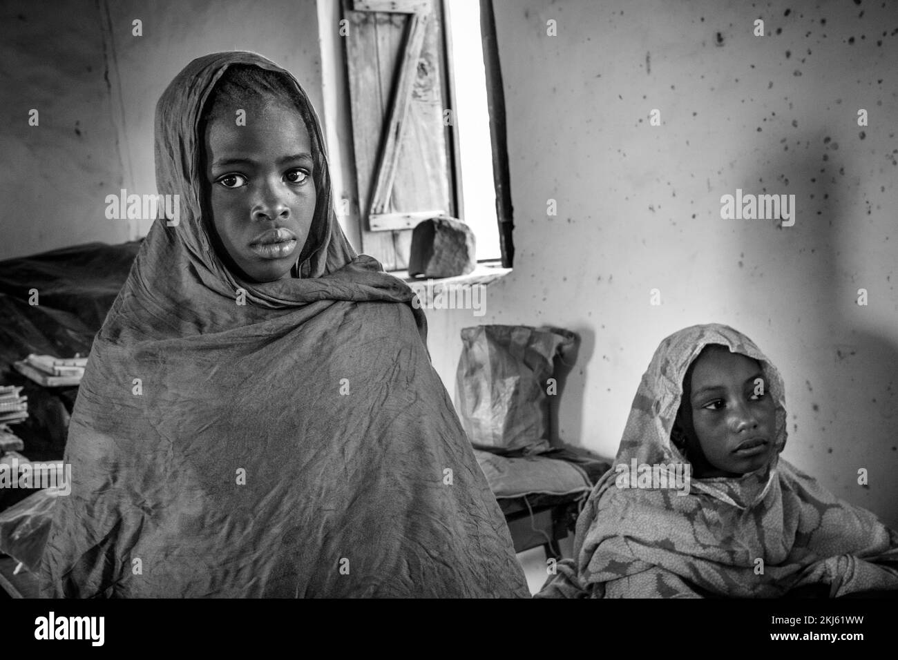 Mauritania, Chinguetti, Entkemkemt school, portrait Stock Photo - Alamy