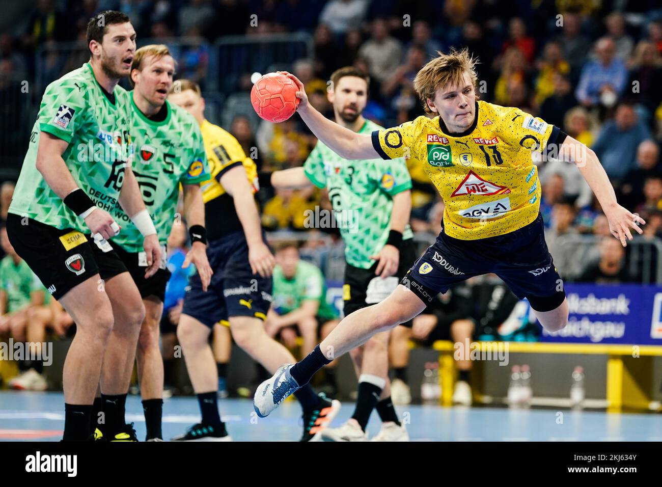 Mannheim, Germany. 24th Nov, 2022. Handball: Bundesliga, Rhein-Neckar ...