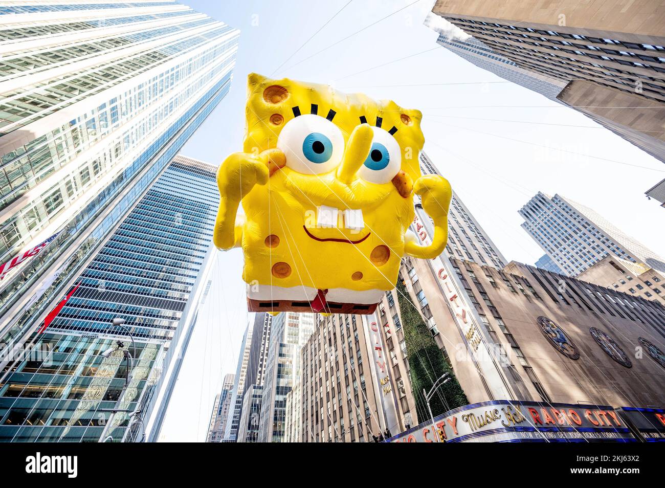New York City, United States. 24th Nov, 2022. The Spongebob Squarepants ...