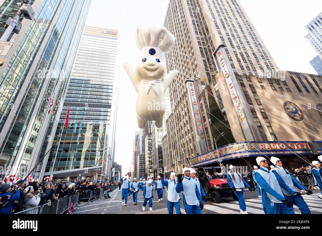 New York City, United States. 24th Nov, 2022. The Pillsbury Doughboy ...