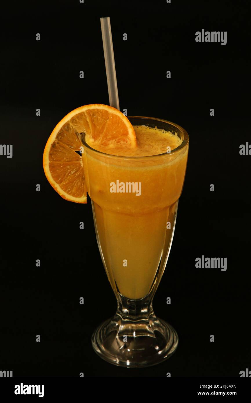 Pictures of some juices and smoothies with donuts Stock Photo - Alamy