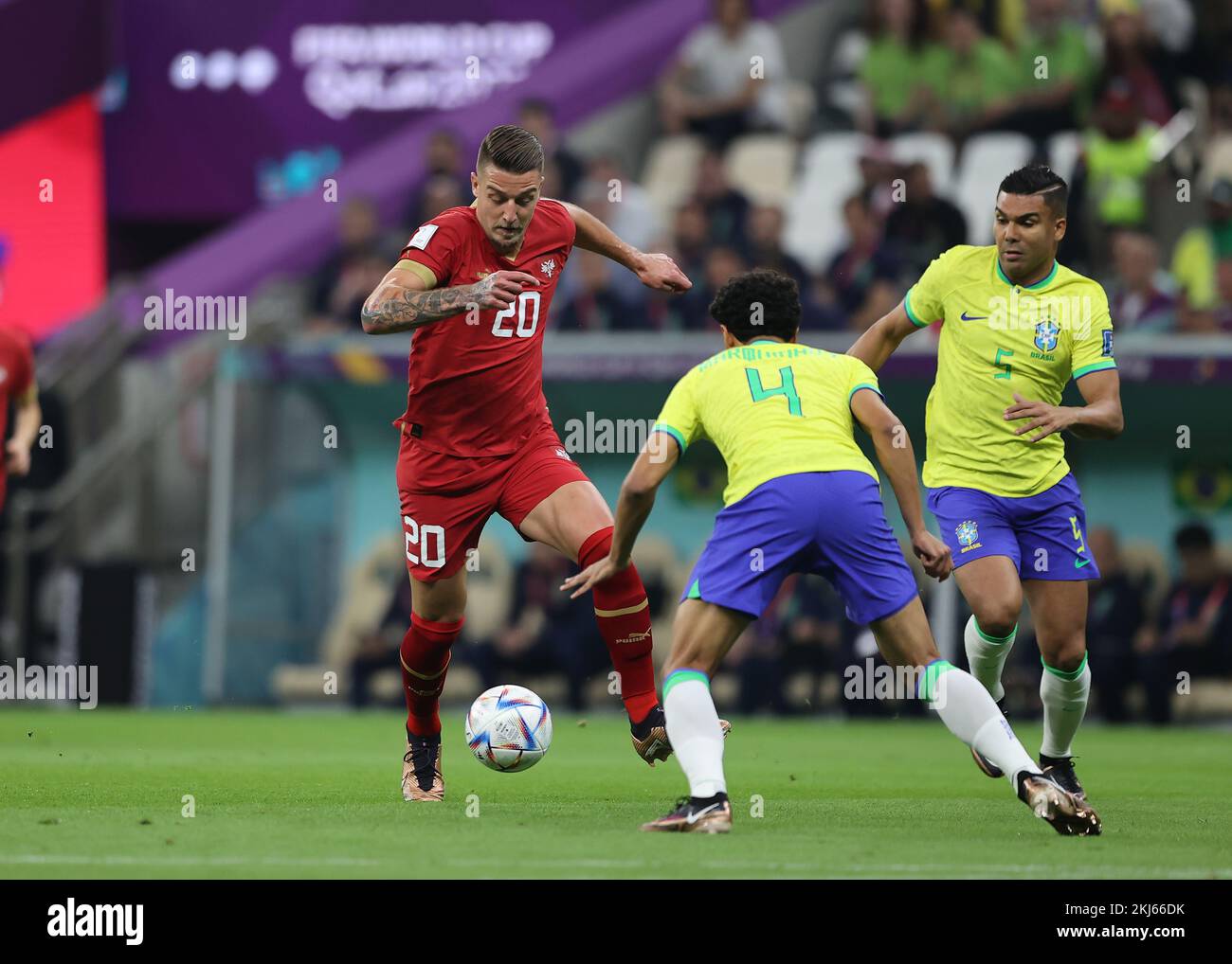 Lusail Iconic Stadium, Lusail, Qatar. 24th Nov, 2022. FIFA World Cup ...