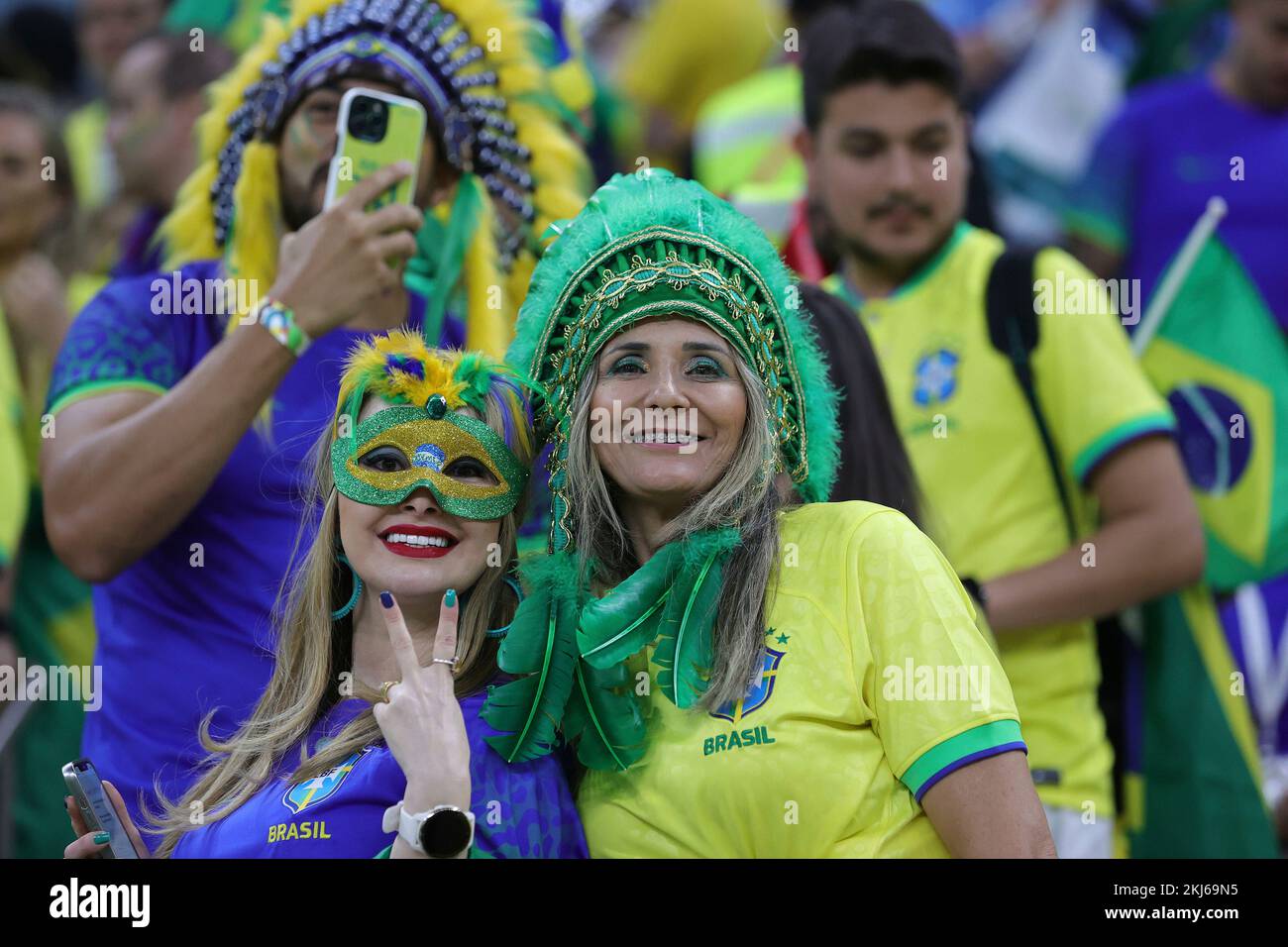 Brazilian Women Soccer Fans