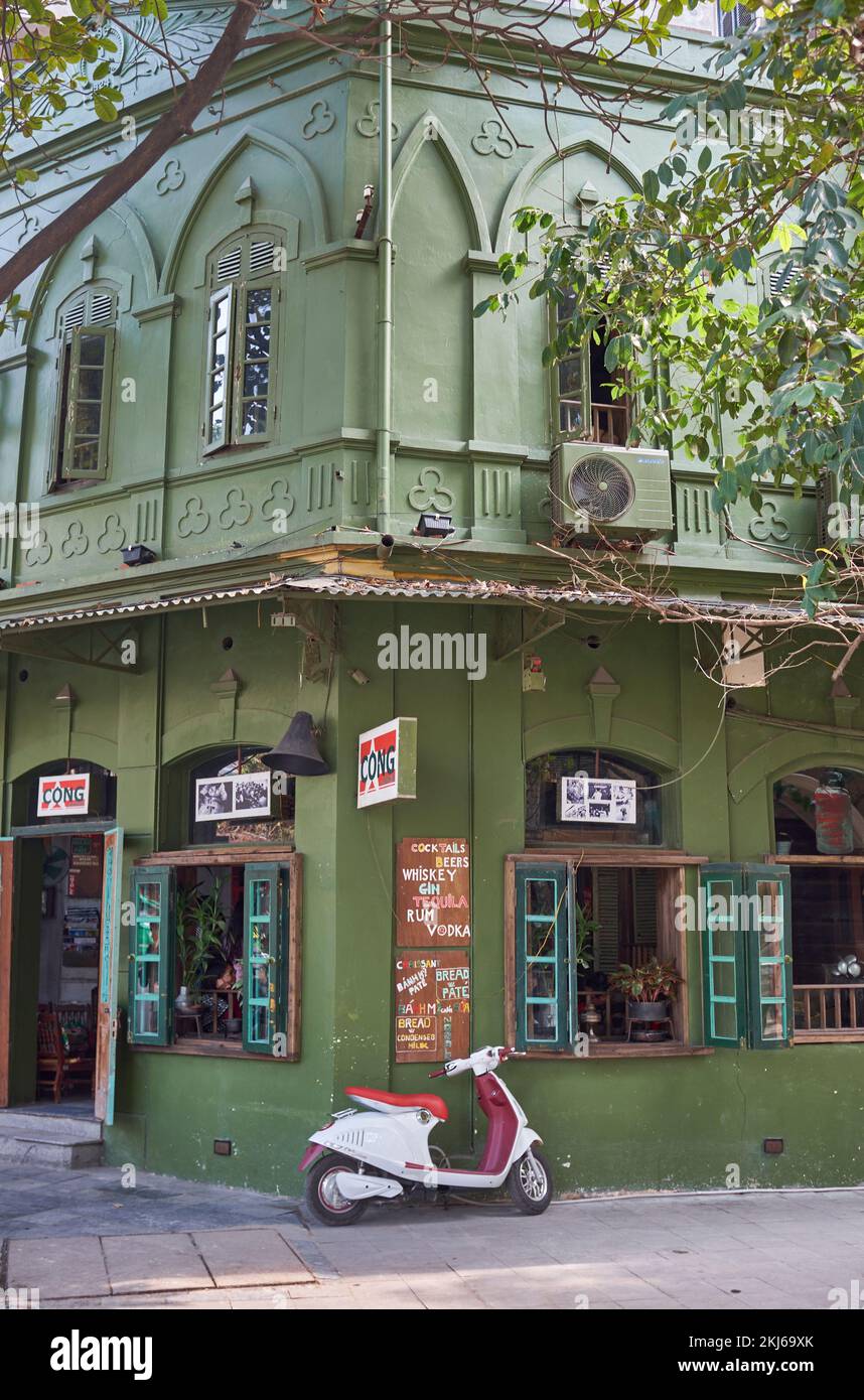 Kong Caphe Cafe Hanoi Vietnam Stock Photo - Alamy