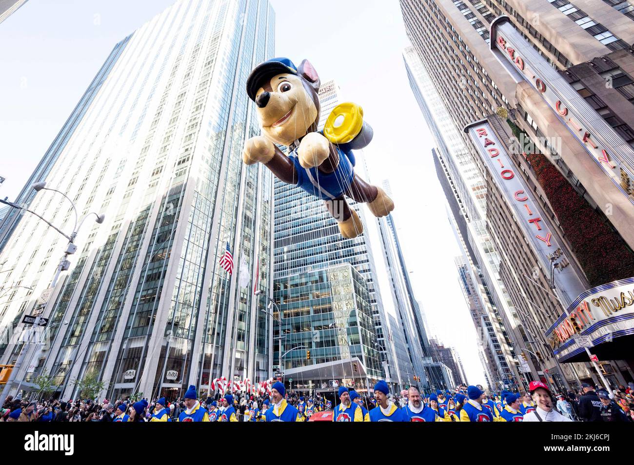November 24, 2022, New York City, New York, United States: The Paw ...