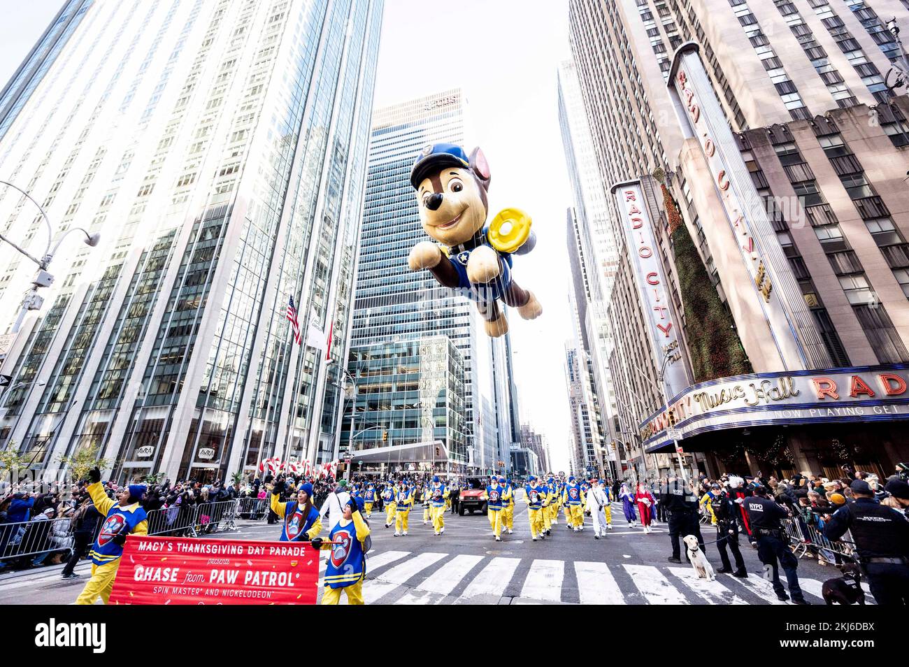 November 24, 2022, New York City, New York, United States: The Paw ...