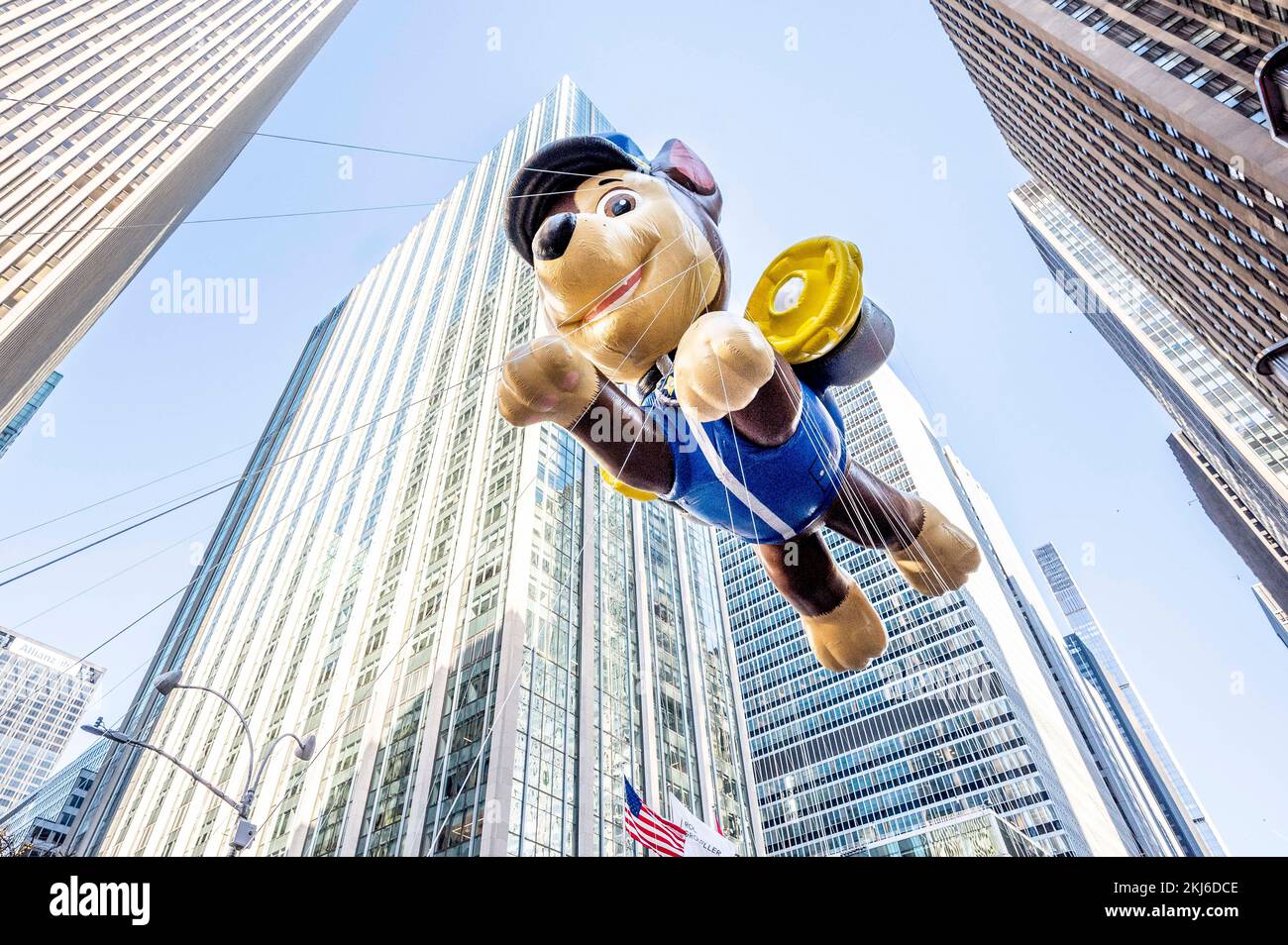 November 24, 2022, New York City, New York, United States: The Paw ...