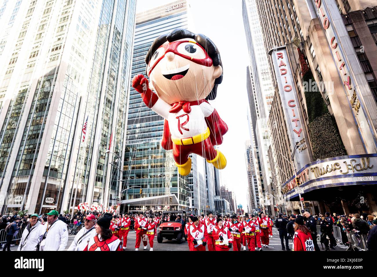 November 24, 2022, New York City, New York, United States: The Red ...