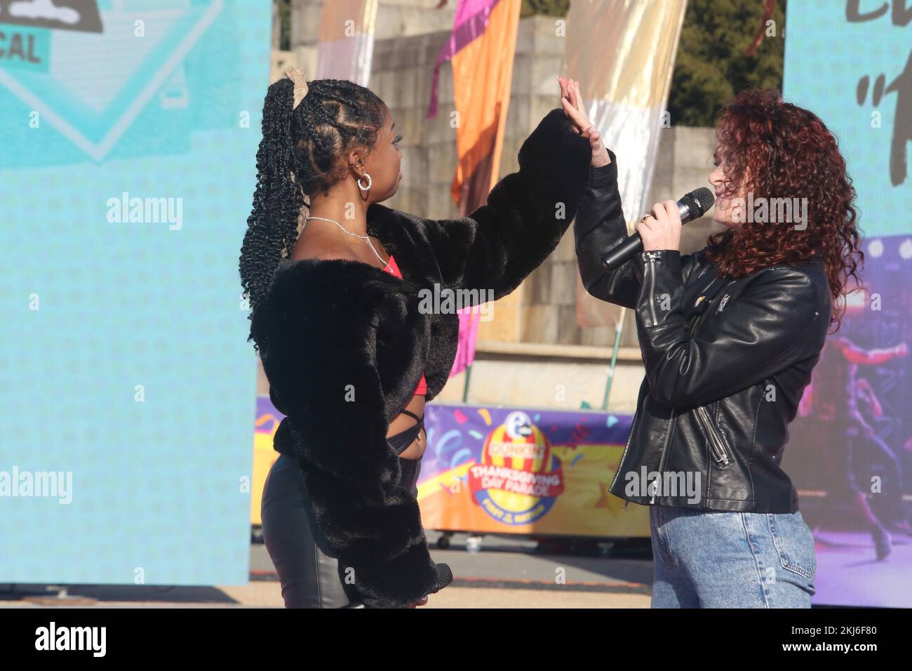 PHILADELPHIA, PA: Lauren Chanel and Jade McLeod of Broadway's Jagged ...