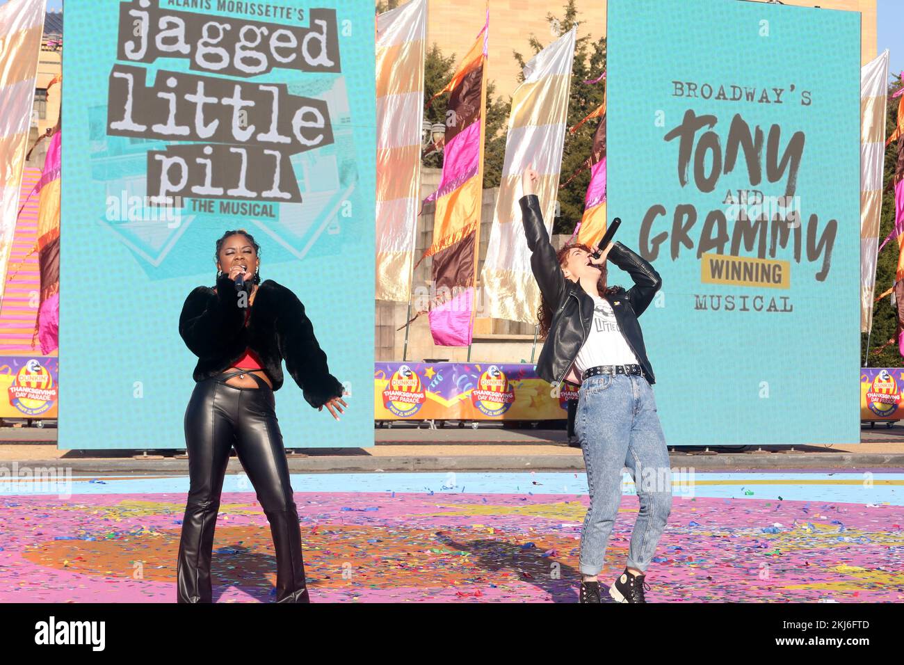 PHILADELPHIA, PA: Lauren Chanel and Jade McLeod of Broadway's Jagged ...
