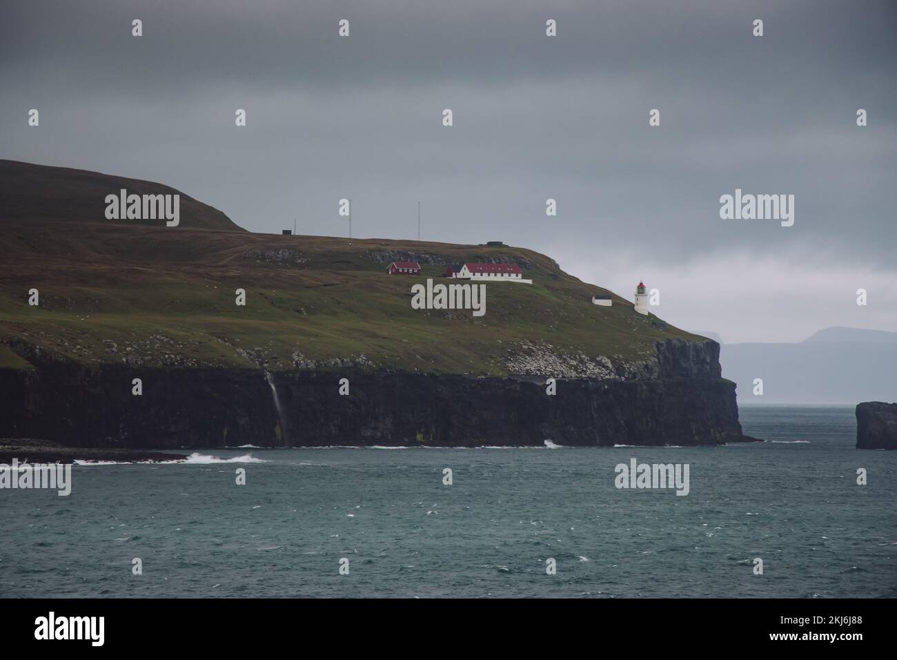 Faroe Islands, small islands and Peninsulas in the Atlantic Ocean Stock ...