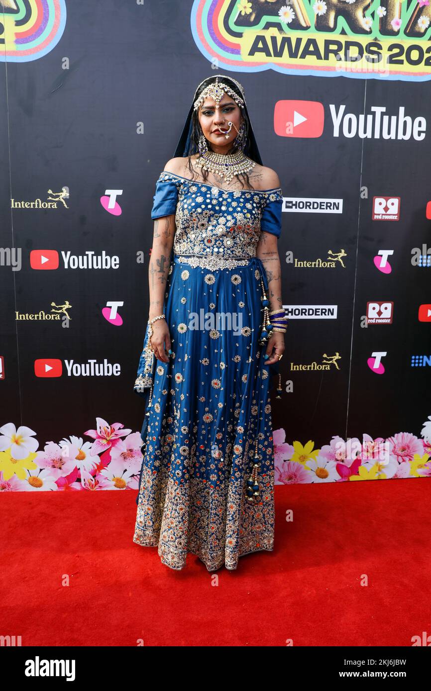 November 24, 2022: CHARLIE COLLINS walking the red carpet at the 36th ...