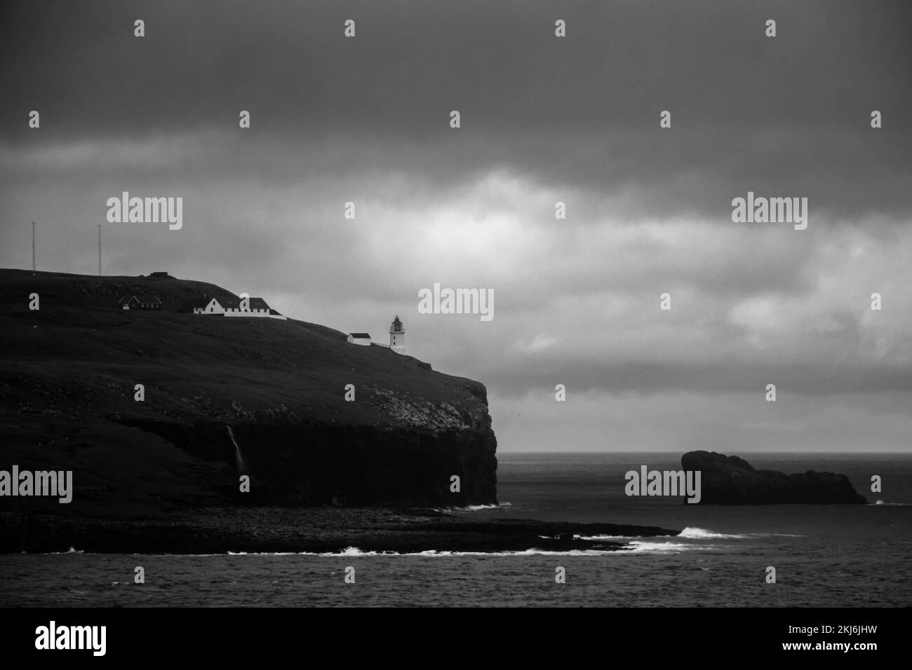 Faroe Islands, small islands and Peninsulas in the Atlantic Ocean Stock ...