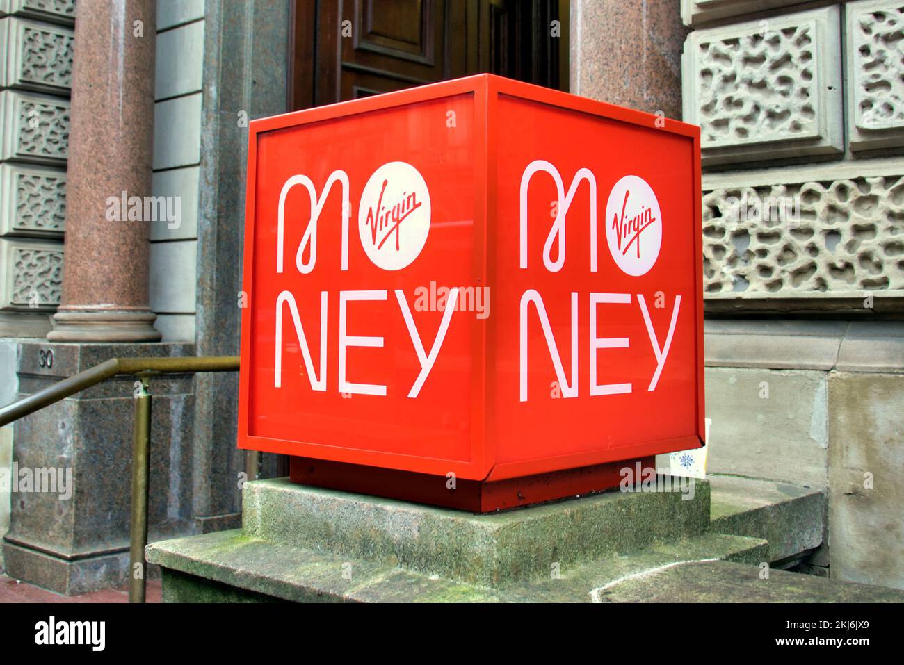 virgin money logo sign Stock Photo - Alamy