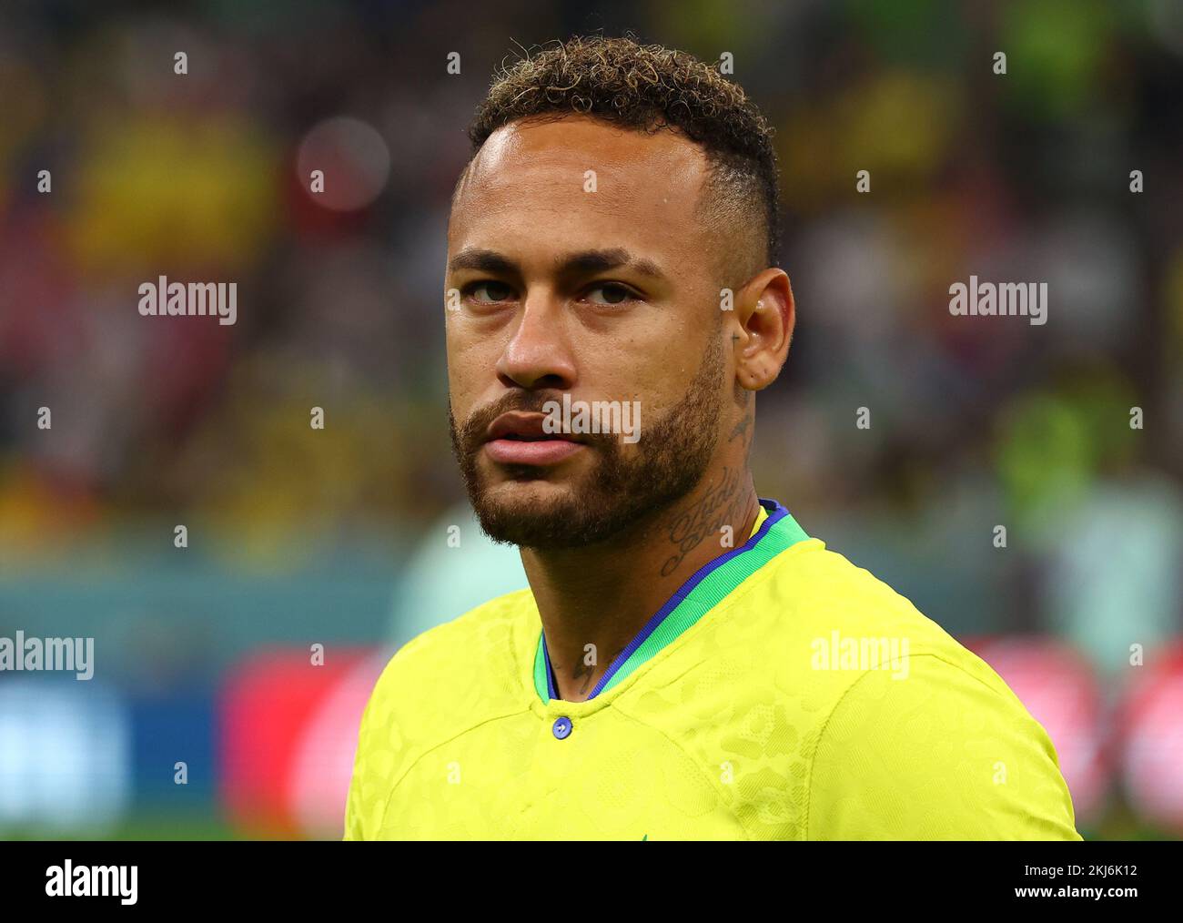Neymar Jr Hairstyle 2022 World Cup