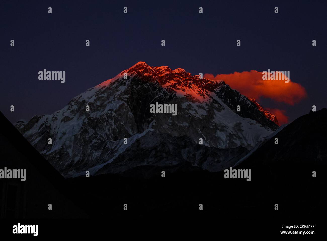 Mardi Himal, Mt. Machhapuchhare, Annapurna mountain seen during ...