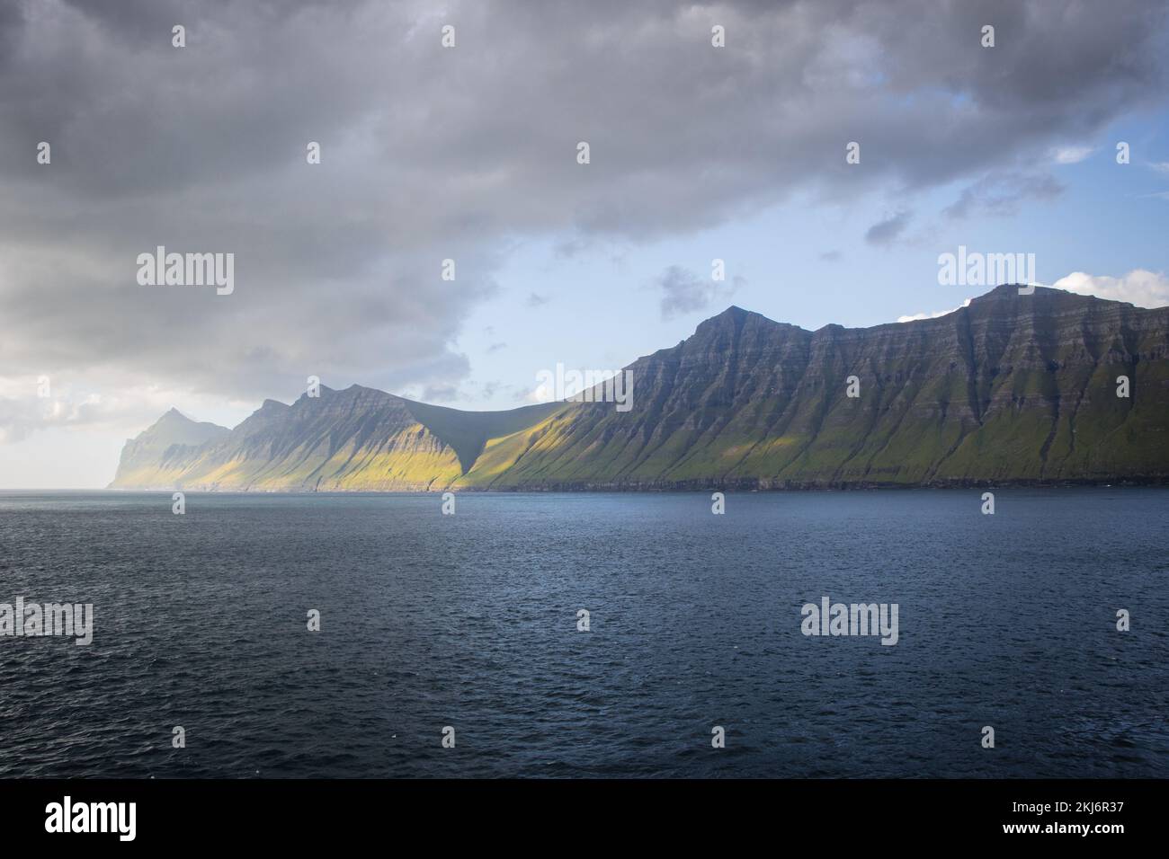 Faroe Islands, small islands and Peninsulas in the Atlantic Ocean Stock ...