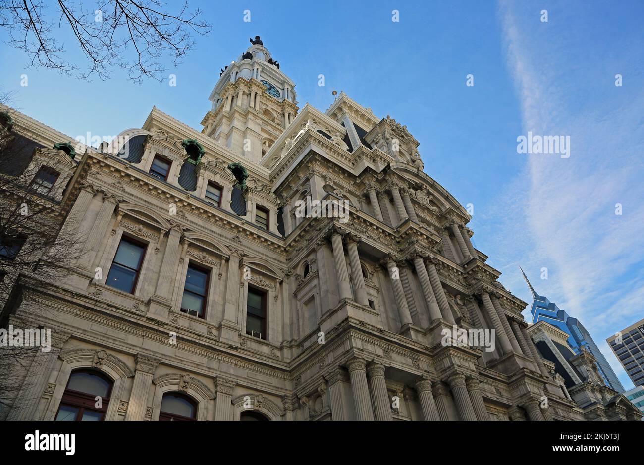 Philly city hall hi-res stock photography and images - Alamy