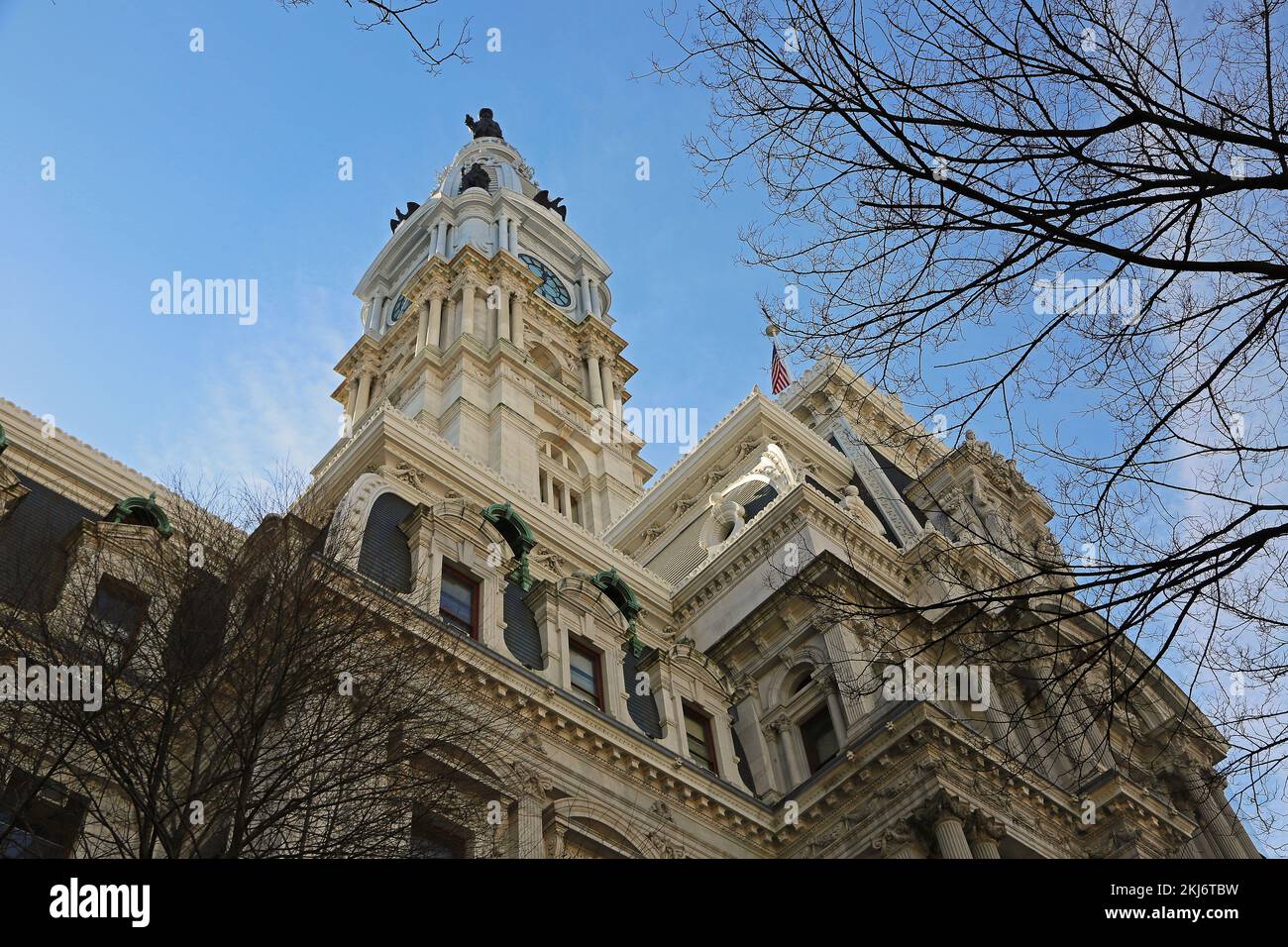 Philly city hall hi-res stock photography and images - Alamy
