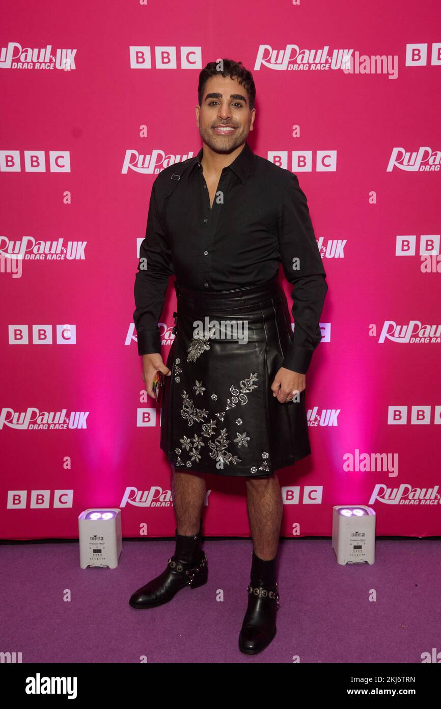 London, UK . 24 November, 2022 . Dr Ranj pictured atttending the RuPaul ...