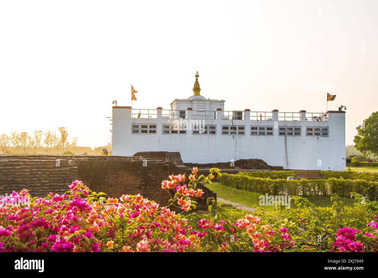 Lumbini, Mayadevi Temple and Birth Place of Lord Buddha Stock Photo - Alamy
