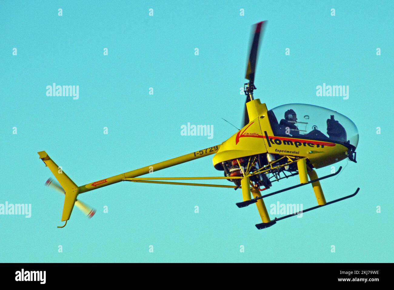 Germany, Bavaria, Mühldorf am Inn: I-5729 Heli-Sport CH-7 Kompress ...