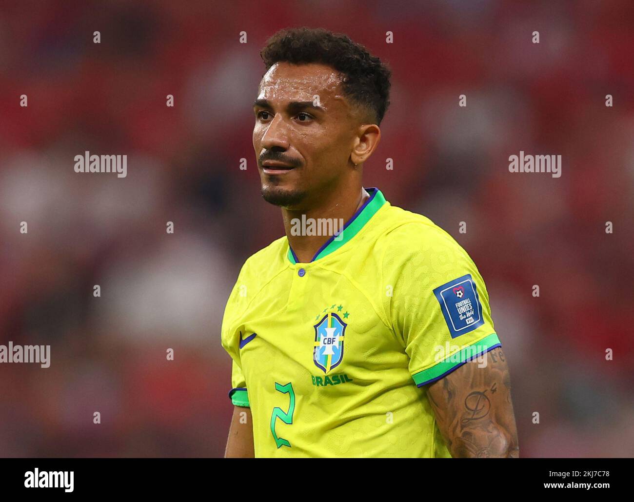 Doha, Qatar, 24th November 2022. Danilo Da Silva of Brazil during the ...