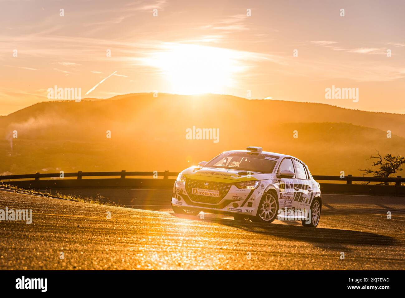 32 GANY Rehane, BARRAL Florian, Peugeot 208 Rally4, action during the ...