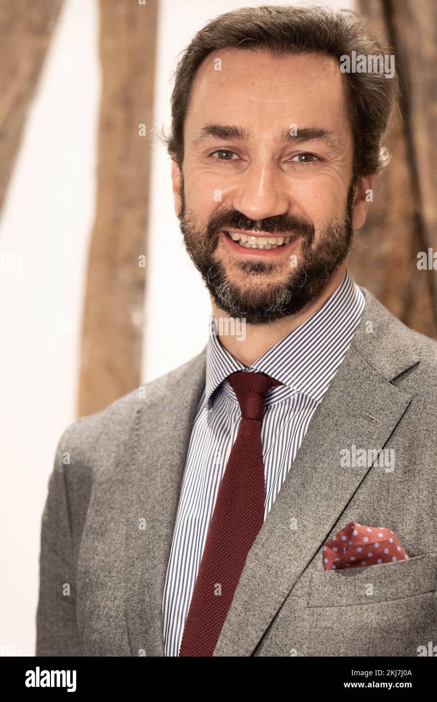 Lawyer, Florent Loyseau de Grandmaison poses during a session photo at ...