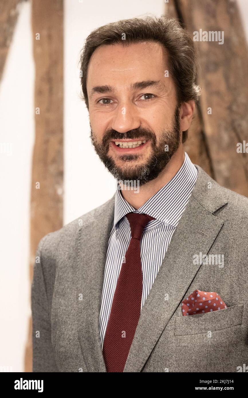 Lawyer, Florent Loyseau de Grandmaison poses during a session photo at ...