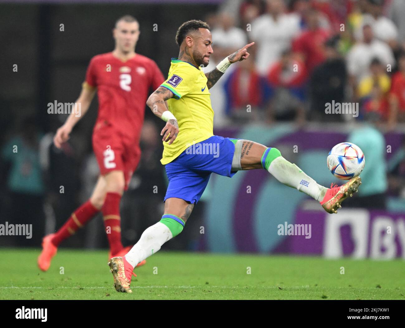 Lusail, Qatar. 24th Nov, 2022. Soccer: World Cup, Brazil - Serbia ...