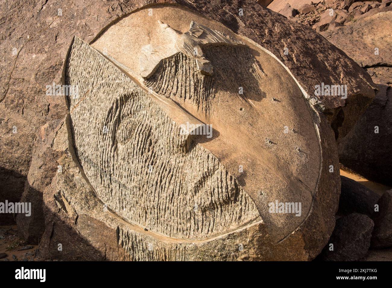 Mauritania, Ben Amira, local monolith Stock Photo - Alamy