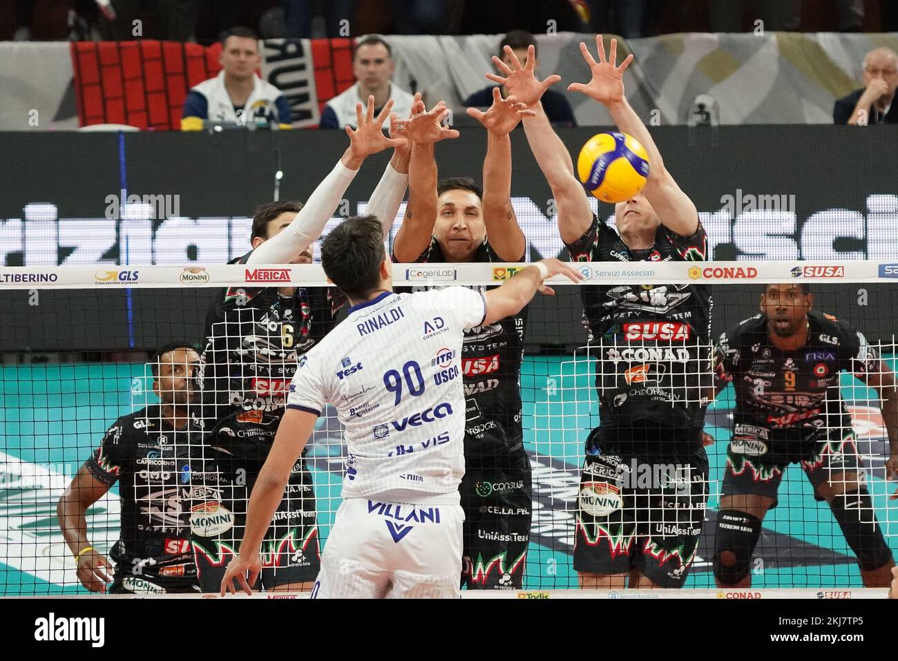 Pala Barton, Perugia, Italy, November 24, 2022, rinaldi tommaso (n.90 ...