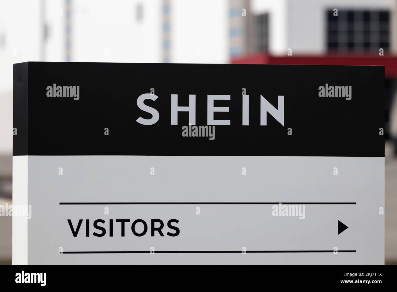 Whitestown - Circa November 2022: SHEIN e-commerce distribution center ...